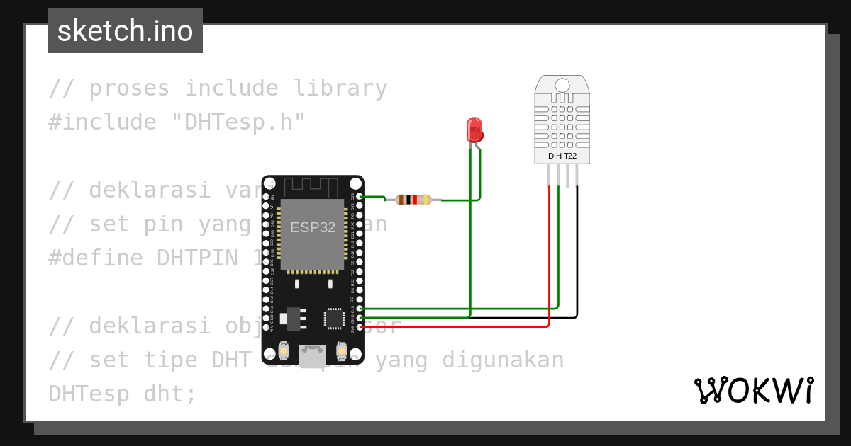 Ukur Dht22 Wokwi Esp32 Stm32 Arduino Simulator 0275
