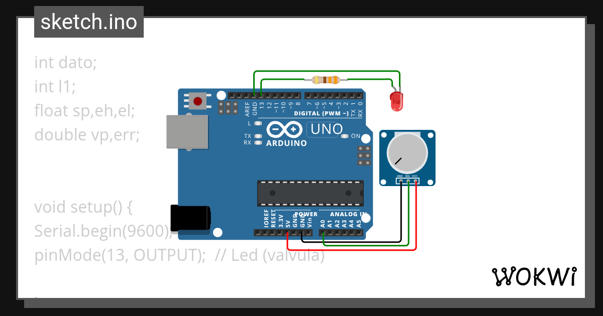 Ejercicio 1 - Wokwi ESP32, STM32, Arduino Simulator
