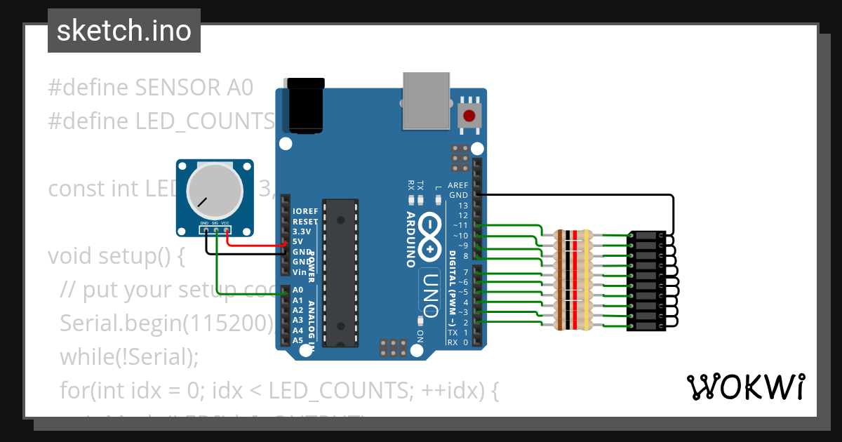 potentiometer Copythermo_sensor - Wokwi ESP32, STM32, Arduino Simulator