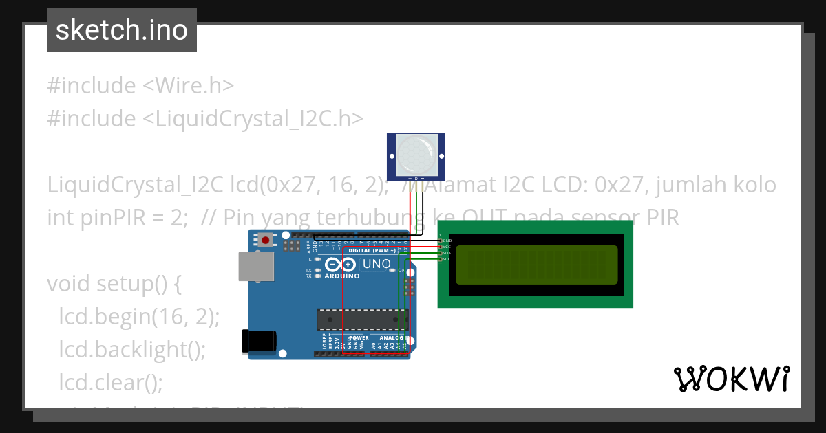Sensor Pir Wokwi Esp32 Stm32 Arduino Simulator 4929