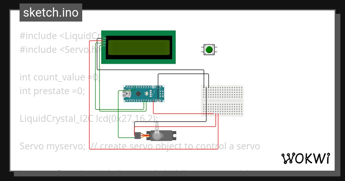 Sweep counter - Wokwi ESP32, STM32, Arduino Simulator