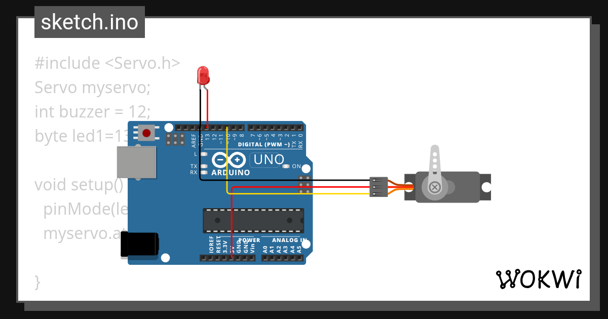 UTS Servo - Wokwi ESP32, STM32, Arduino Simulator UTS Servo - Wokwi ESP32, STM32, Arduino Simulator