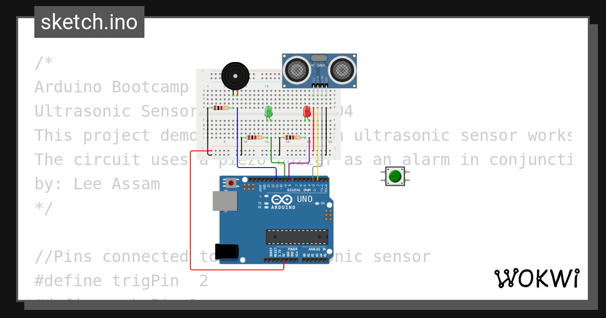 Ultraschallsensor Copy Wokwi Esp32 Stm32 Arduino Simulator 2508