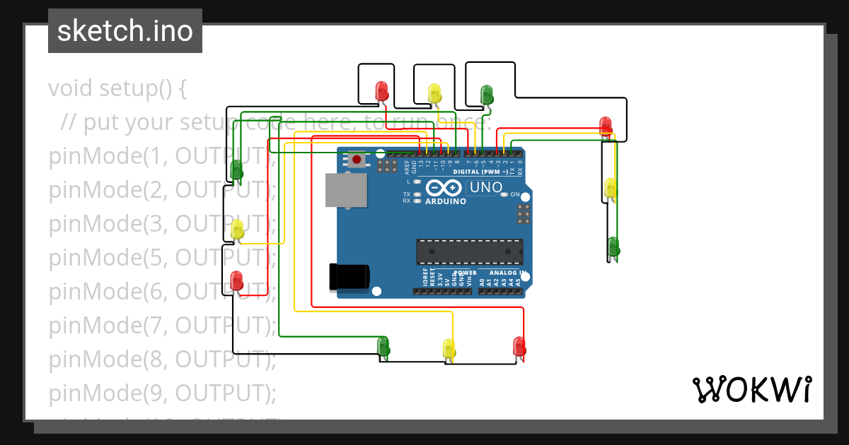 PUTRI ARISKA TUGAS 1 - Wokwi ESP32, STM32, Arduino Simulator