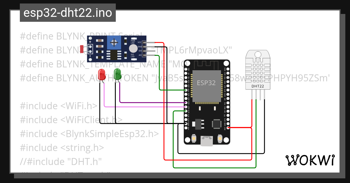 blynk - Wokwi ESP32, STM32, Arduino Simulator