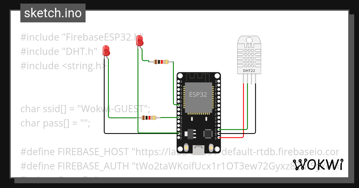 Firebase Wokwi Esp32 Stm32 Arduino Simulator 7135