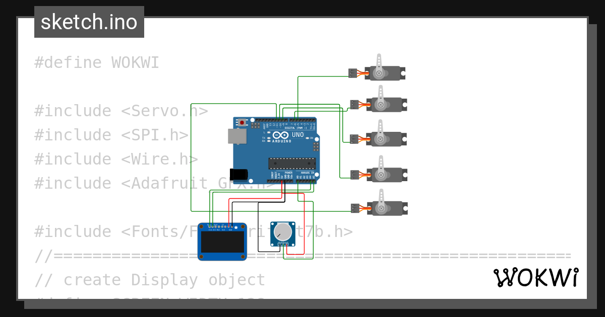 Robothand Iii Wokwi Esp32 Stm32 Arduino Simulator