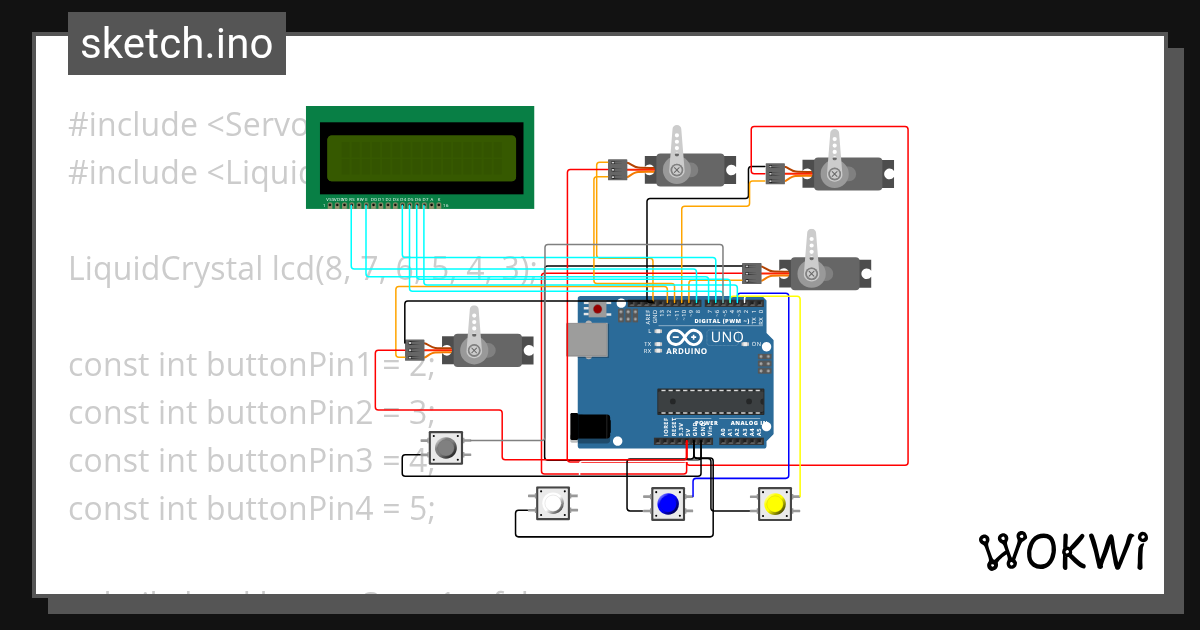 Proyecto 2 - Wokwi ESP32, STM32, Arduino Simulator