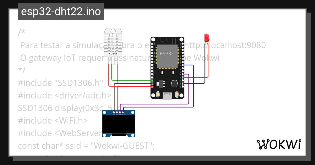 IoT2023 - Wokwi ESP32, STM32, Arduino Simulator