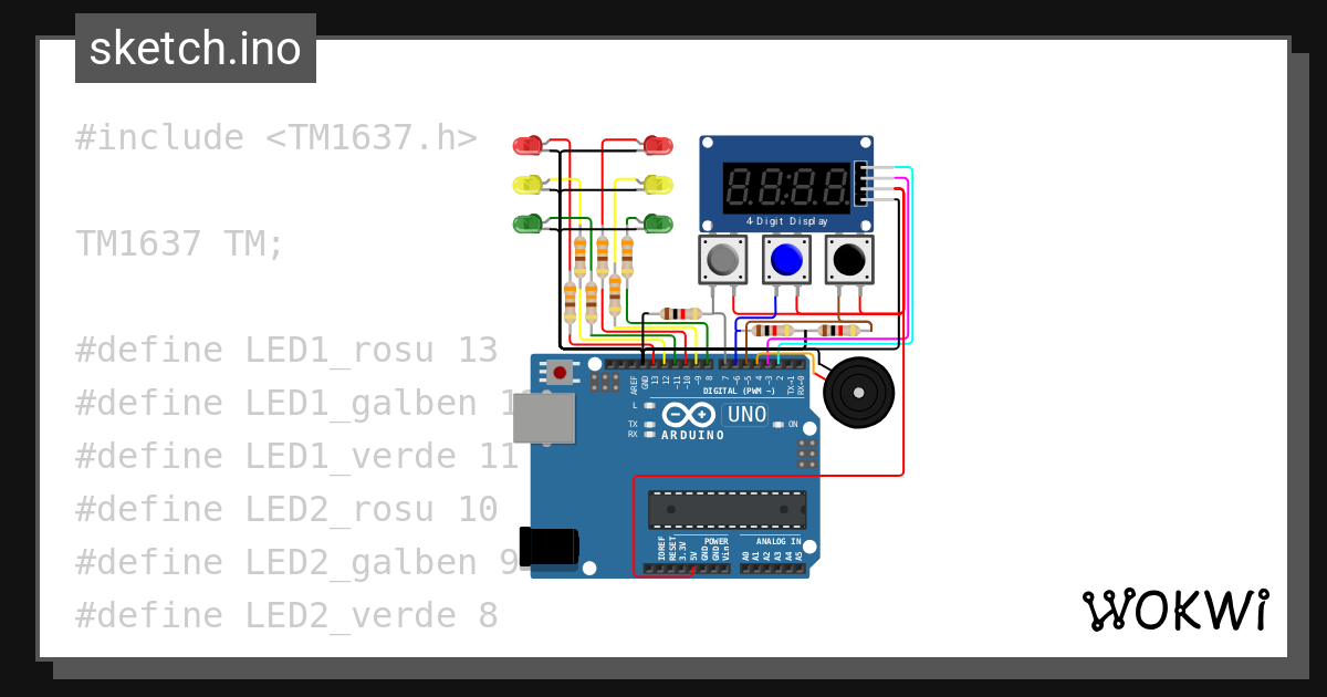 Semafor Csaba Wokwi Esp32 Stm32 Arduino Simulator 3081