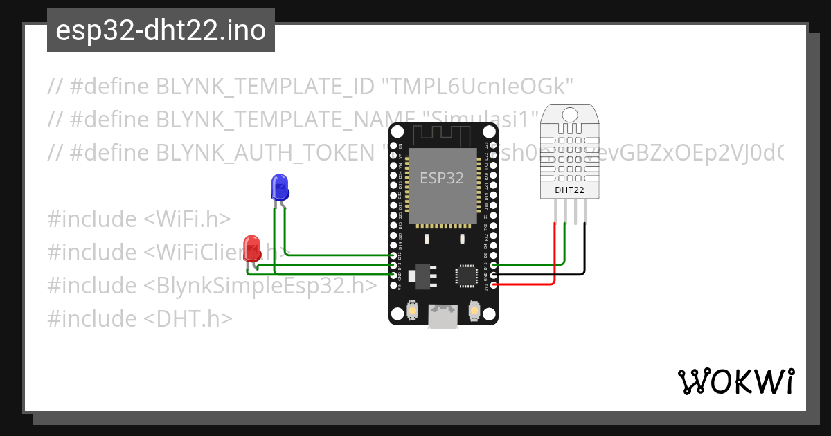 esp32-dht22.ino - Wokwi ESP32, STM32, Arduino Simulator