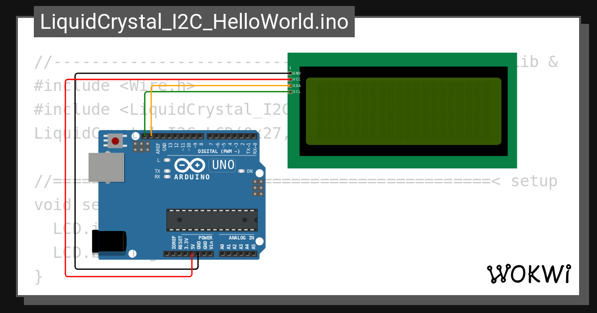 Test Lcd Wokwi Esp32 Stm32 Arduino Simulator 9487