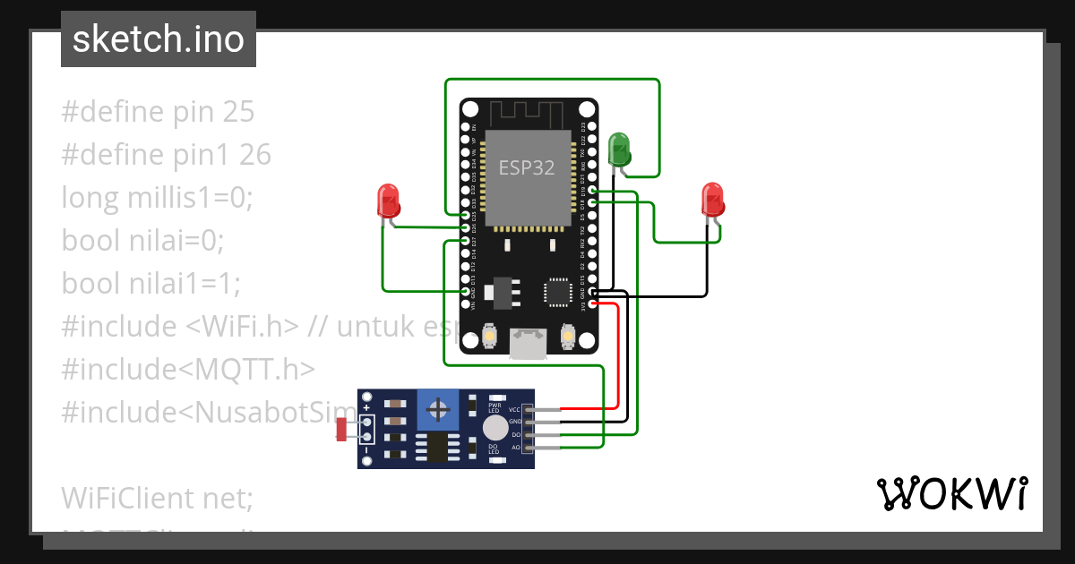 PROJECT LORENZ - Wokwi ESP32, STM32, Arduino Simulator