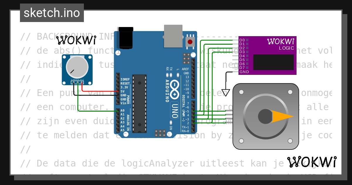 Referentie Data Analyser Stepper Wokwi Esp32 Stm32 Arduino Simulator 2599