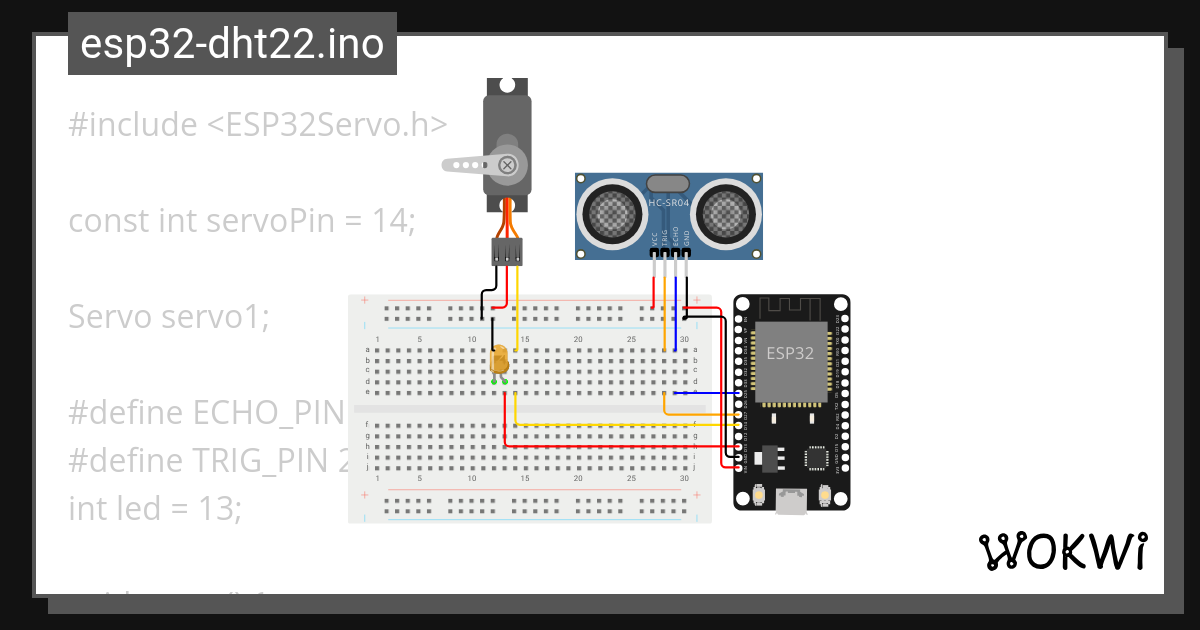 Basurero Con Esp32 Copy Wokwi Esp32 Stm32 Arduino Simulator 8665