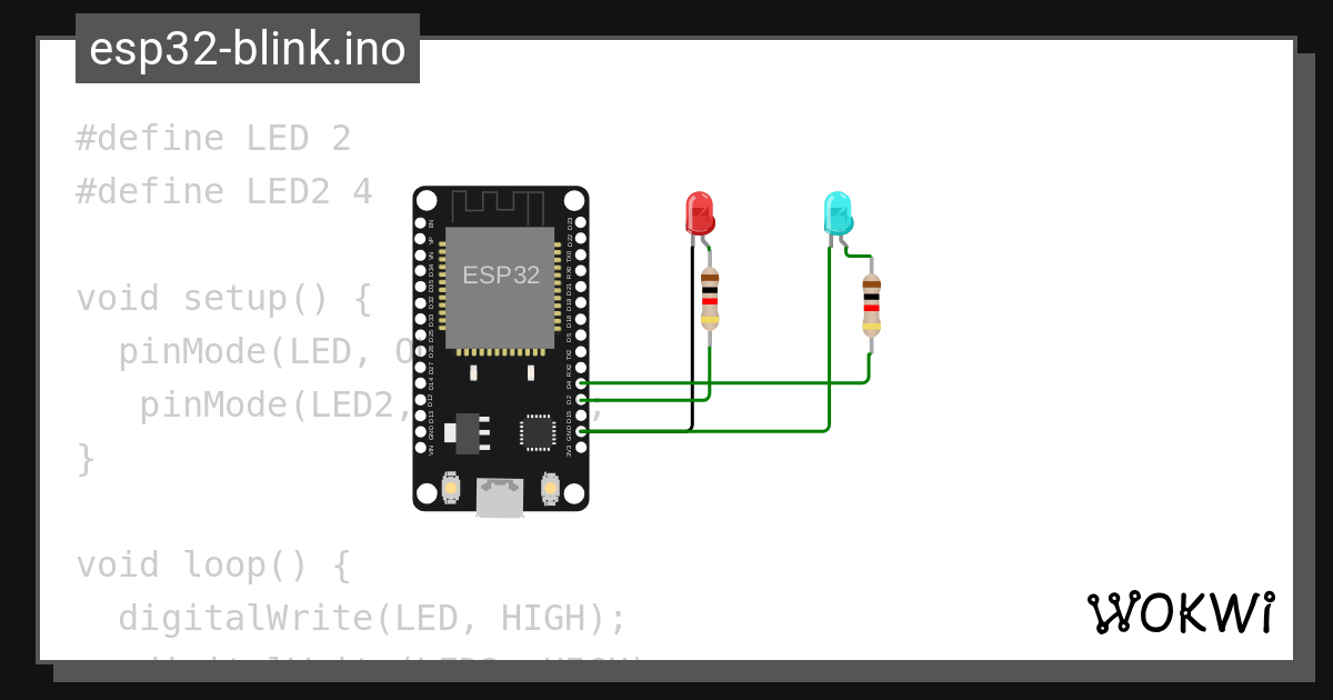 Wokwi - Online ESP32, STM32, Arduino Simulator Wokwi - Online ESP32, STM32, Arduino Simulator