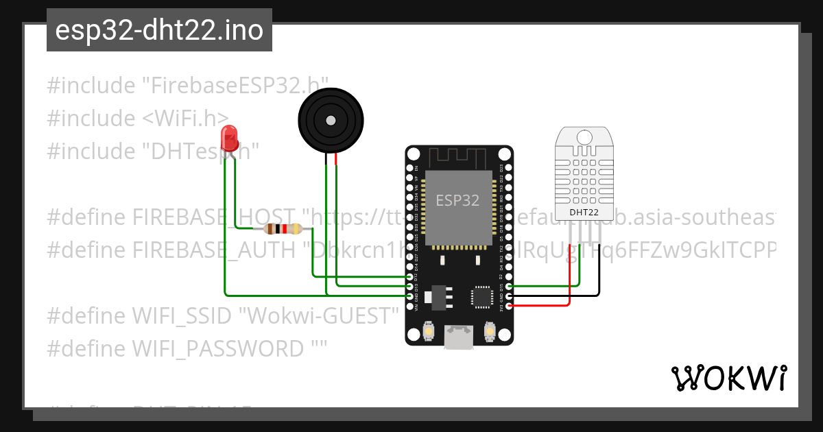 esp32-dht22.ino - Wokwi ESP32, STM32, Arduino Simulator