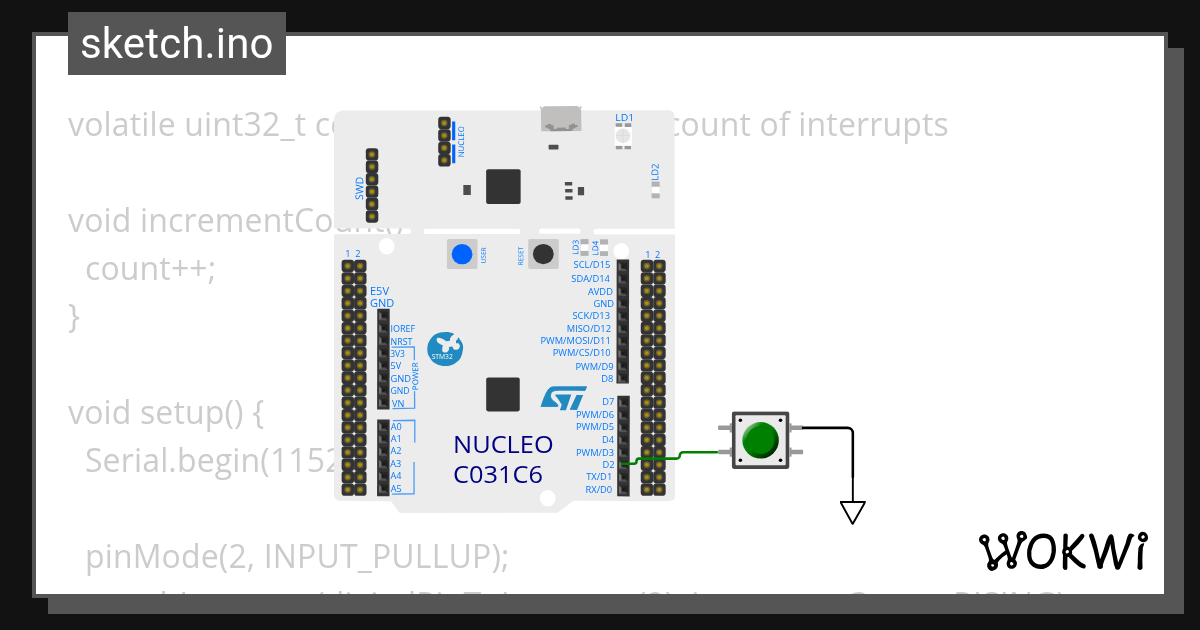 Stm32 Gpio Interrupts Wokwi Esp32 Stm32 Arduino Simulator 3570