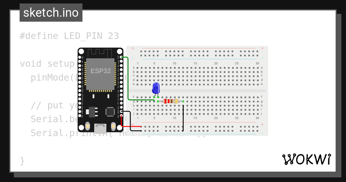 Workshop1 Led Wokwi Esp32 Stm32 Arduino Simulator 2627