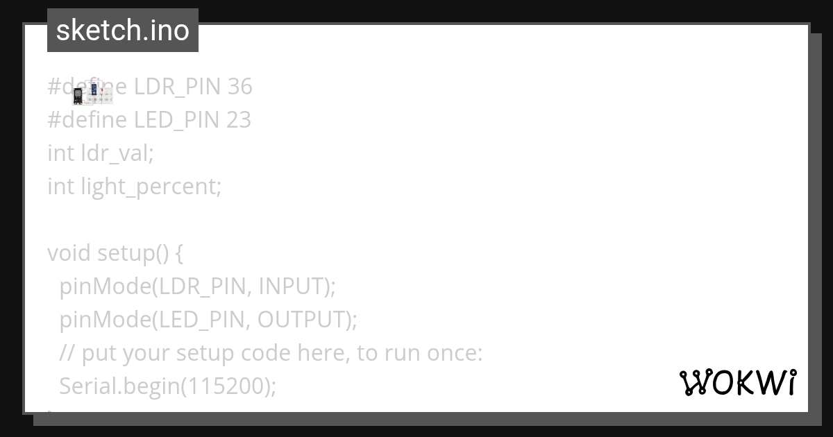 Workshop_3Tim LDR - Wokwi ESP32, STM32, Arduino Simulator