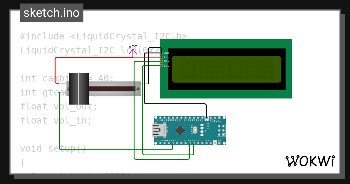 Đo Pin Wokwi Esp32 Stm32 Arduino Simulator 0491