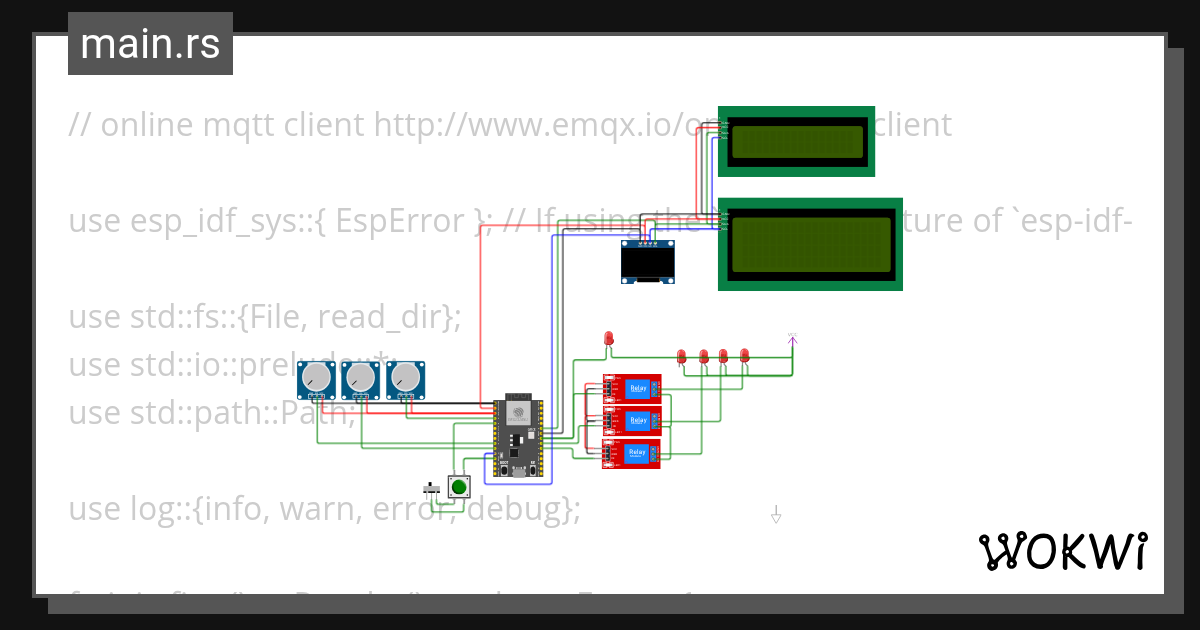Oolong T1 Board Wokwi Esp32 Stm32 Arduino Simulator 6224