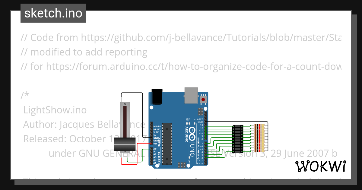 ArrayLoopingADCDig - Wokwi ESP32, STM32, Arduino Simulator