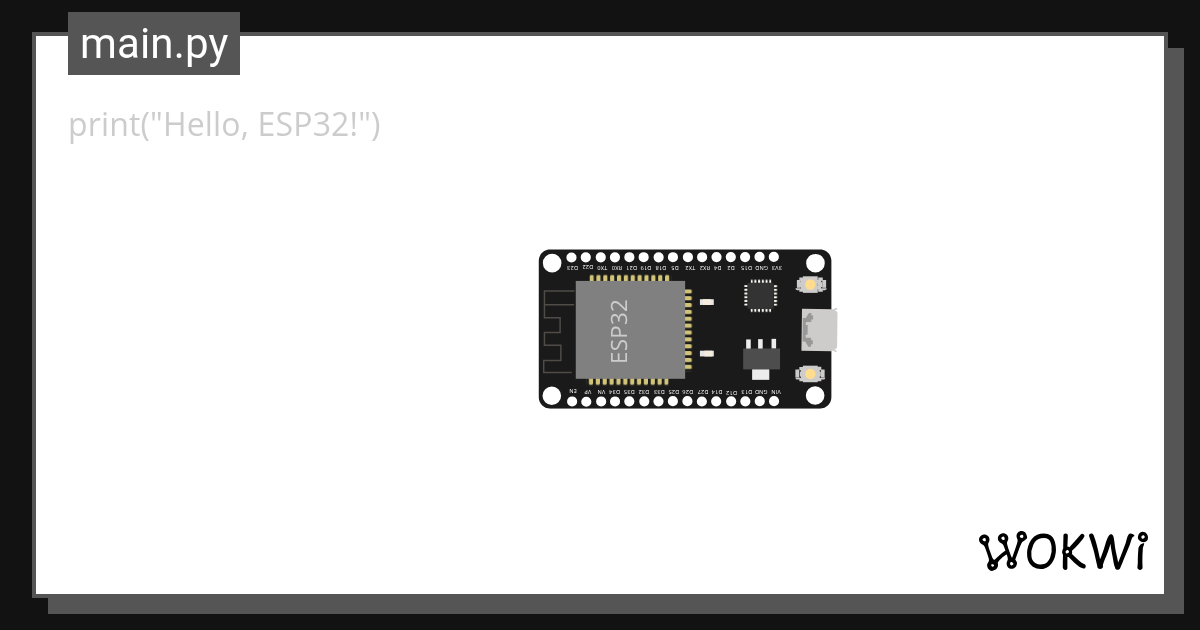 Wokwi - Online ESP32, STM32, Arduino Simulator
