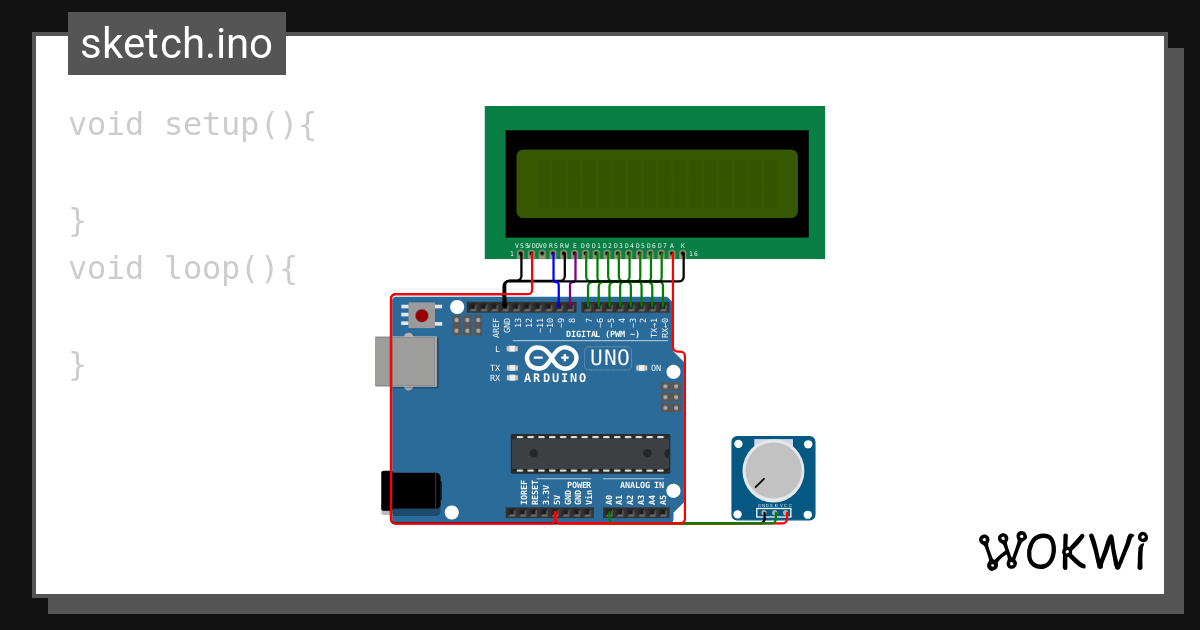 Practica 4 Voltímetro Wokwi Esp32 Stm32 Arduino Simulator 7131