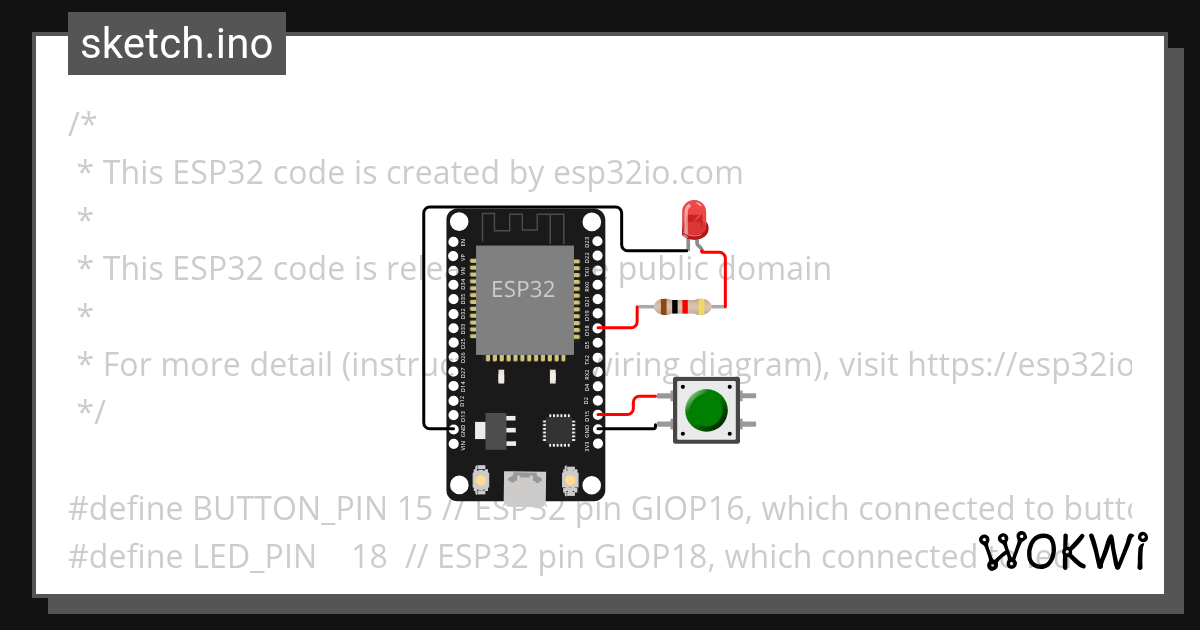 17 - Wokwi ESP32, STM32, Arduino Simulator