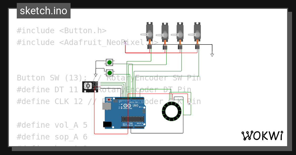 Sterowanie Wzm Test1 Wokwi Esp32 Stm32 Arduino Simulator