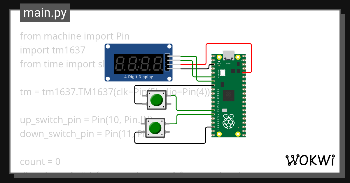 Timer Seven Segment Copy Wokwi Esp32 Stm32 Arduino Simulator 7285