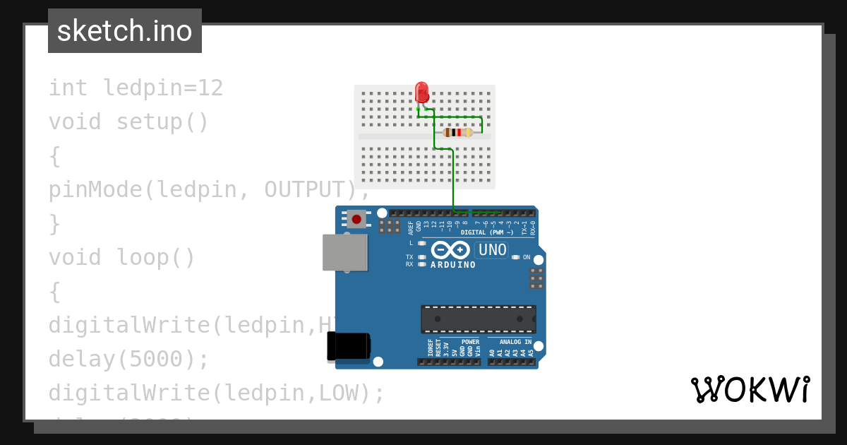 1 Ledpin Copy Wokwi Esp32 Stm32 Arduino Simulator