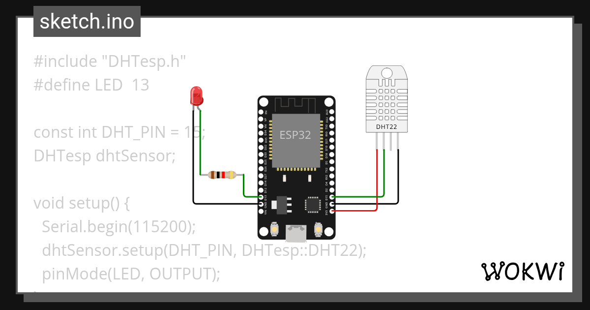 HW-3 - Wokwi ESP32, STM32, Arduino Simulator