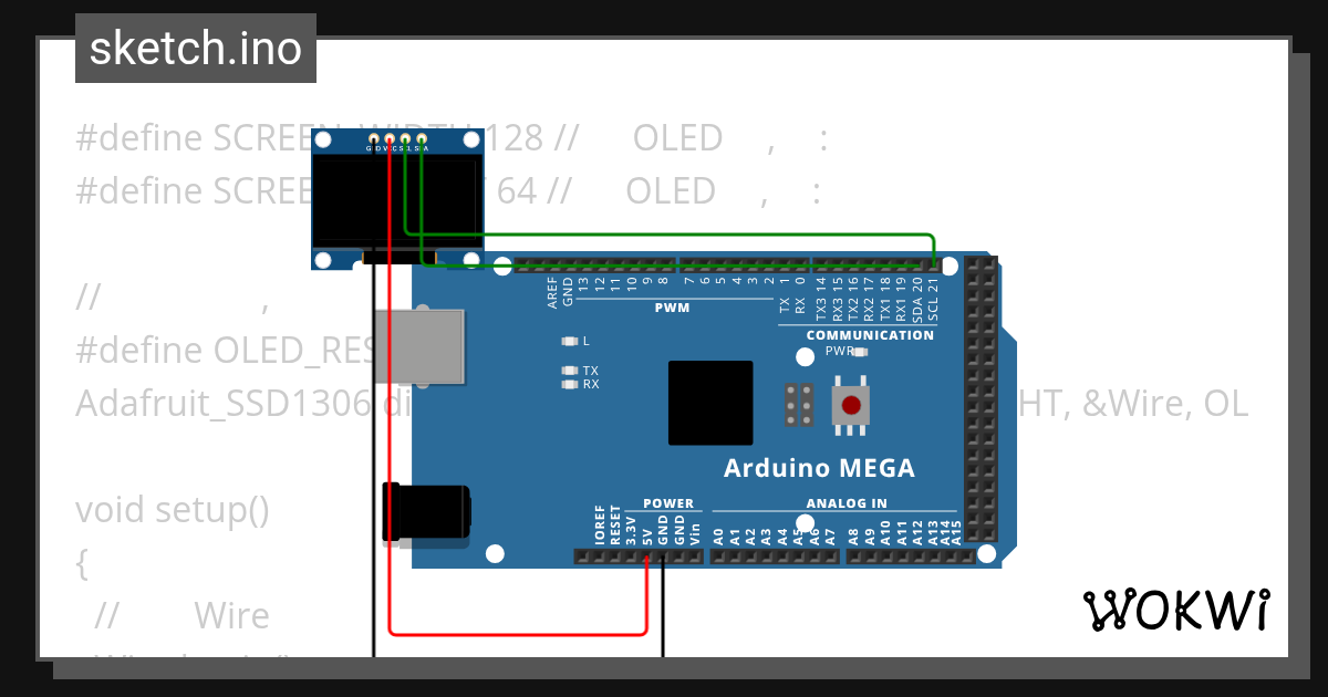 oled - Wokwi ESP32, STM32, Arduino Simulator