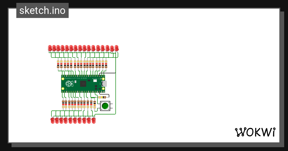 25 Blinking Led With Puch Buttom Speed Control Copy Wokwi Esp32 Stm32 Arduino Simulator 1049