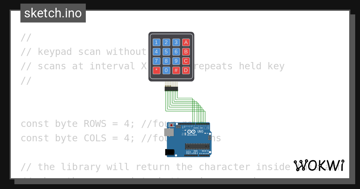 Keypadv001 Wokwi Esp32 Stm32 Arduino Simulator 0970