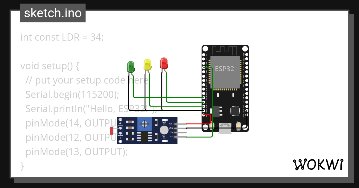 H2 Wokwi Esp32 Stm32 Arduino Simulator 