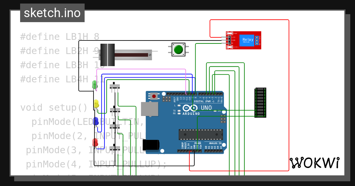 Pompe Wokwi Esp32 Stm32 Arduino Simulator