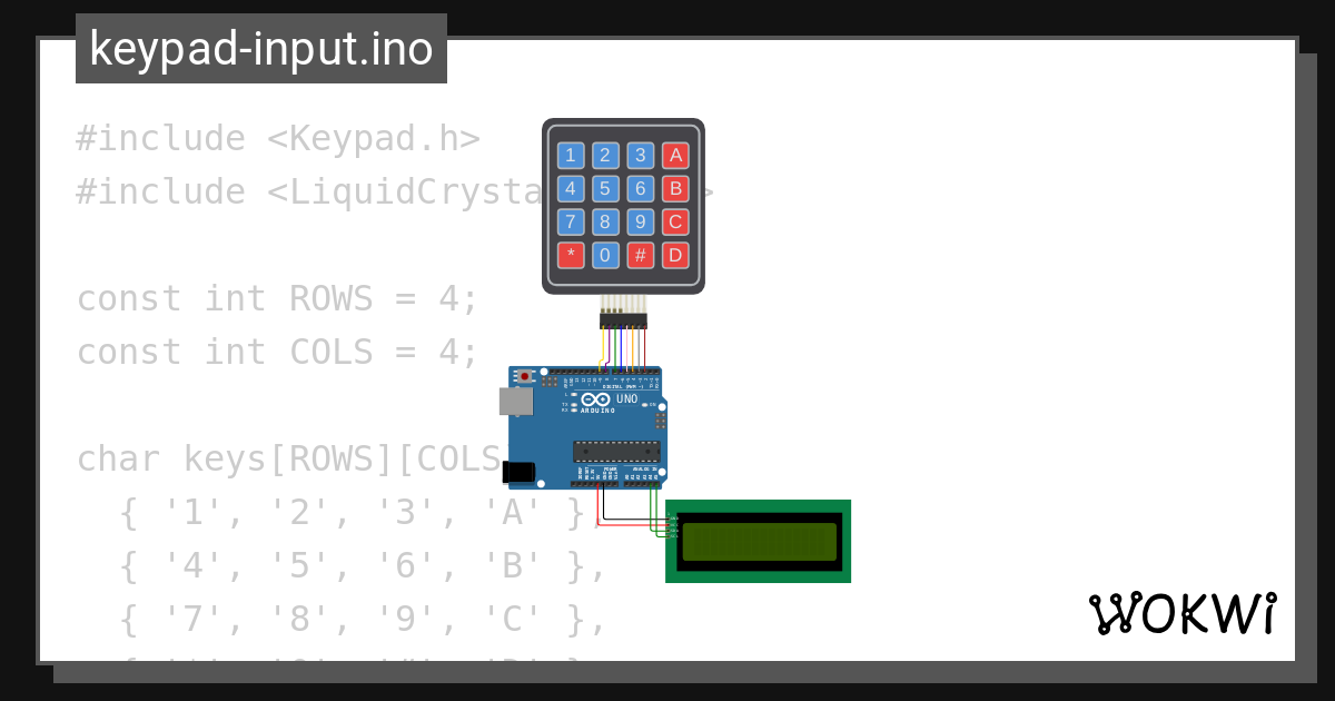 Keypadpassword Wokwi Esp32 Stm32 Arduino Simulator