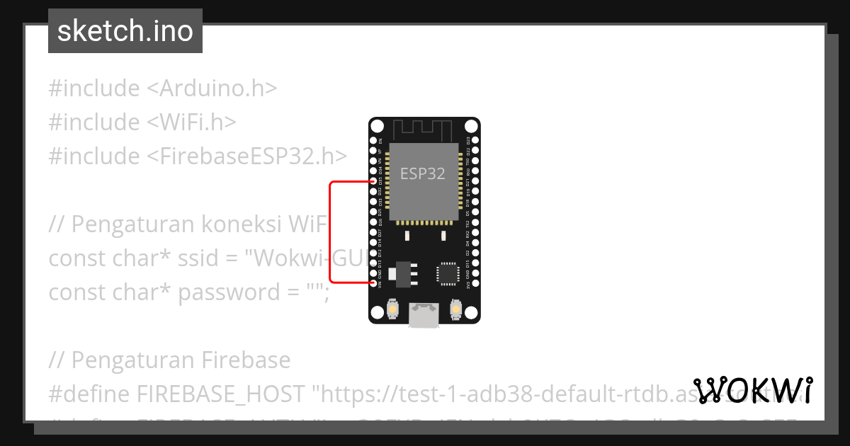 firebase - Wokwi ESP32, STM32, Arduino Simulator