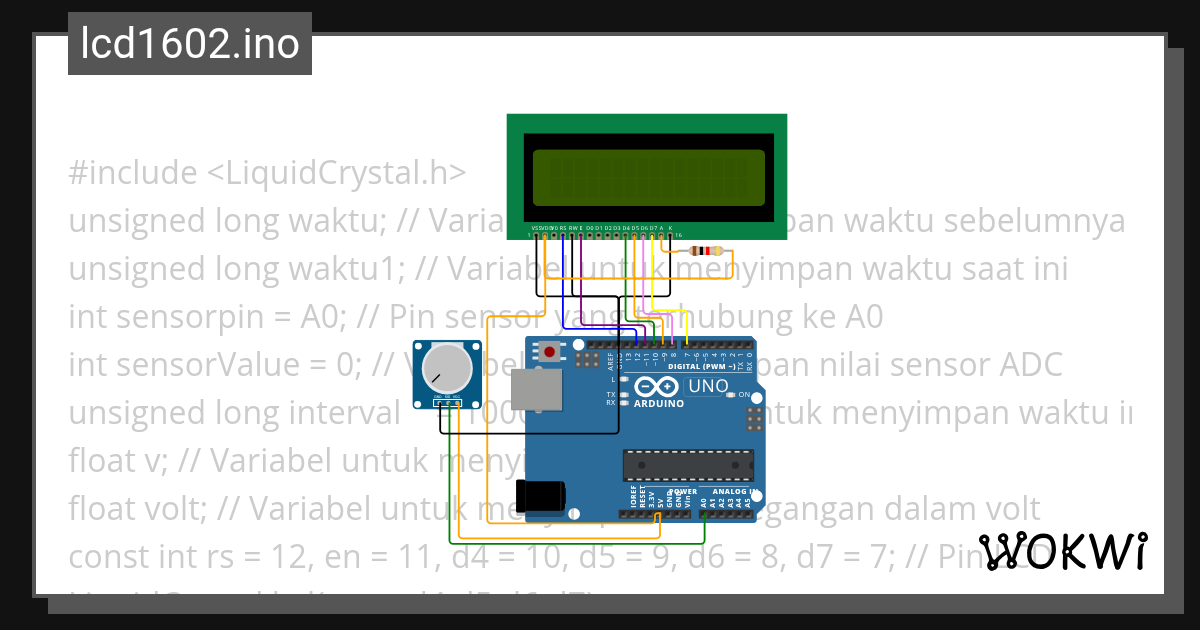 lcd1602.ino Copy Copy - Wokwi ESP32, STM32, Arduino Simulator