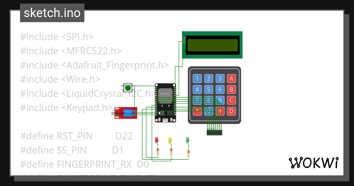 tugas 11 - Wokwi ESP32, STM32, Arduino Simulator