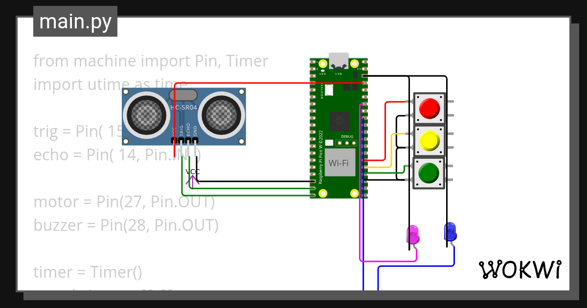 Pico Wokwi Esp32 Stm32 Arduino Simulator