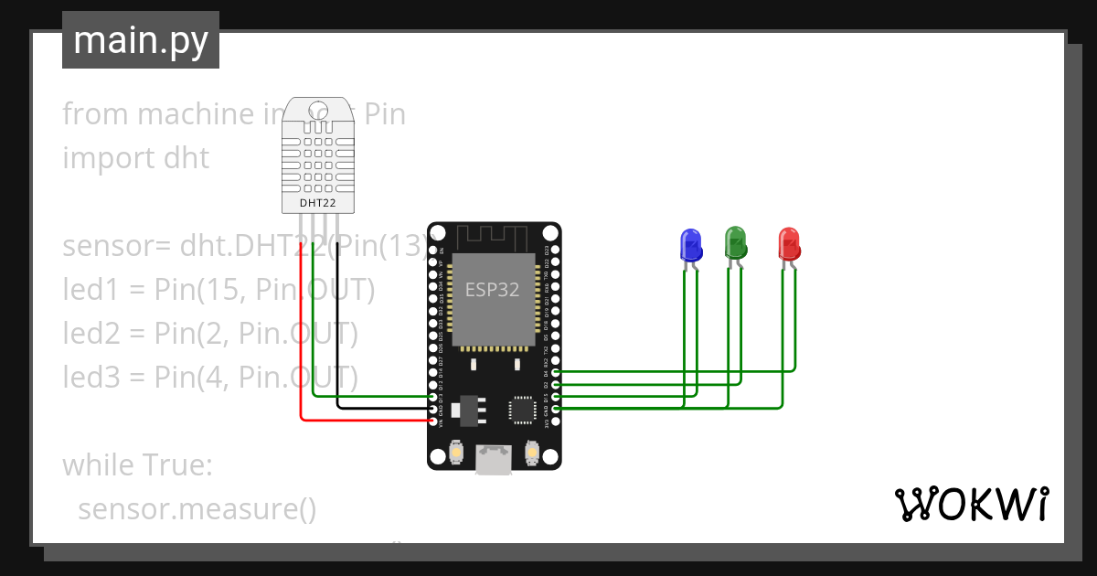 Dht22 Micropython Wokwi Esp32 Stm32 Arduino Simulator 7969
