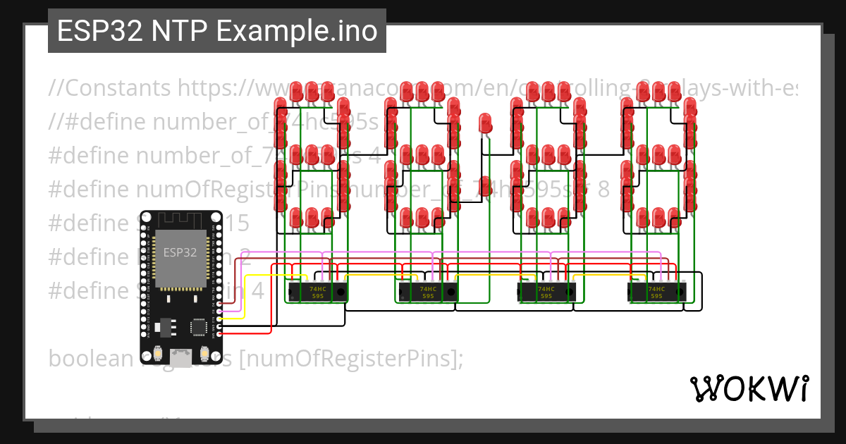 ESP32 NTP Example.ino Copy - Wokwi ESP32, STM32, Arduino Simulator