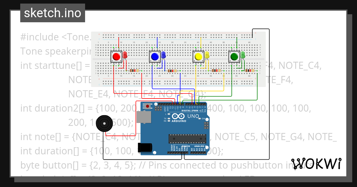 LAB 4 TASK 3 - Wokwi ESP32, STM32, Arduino Simulator