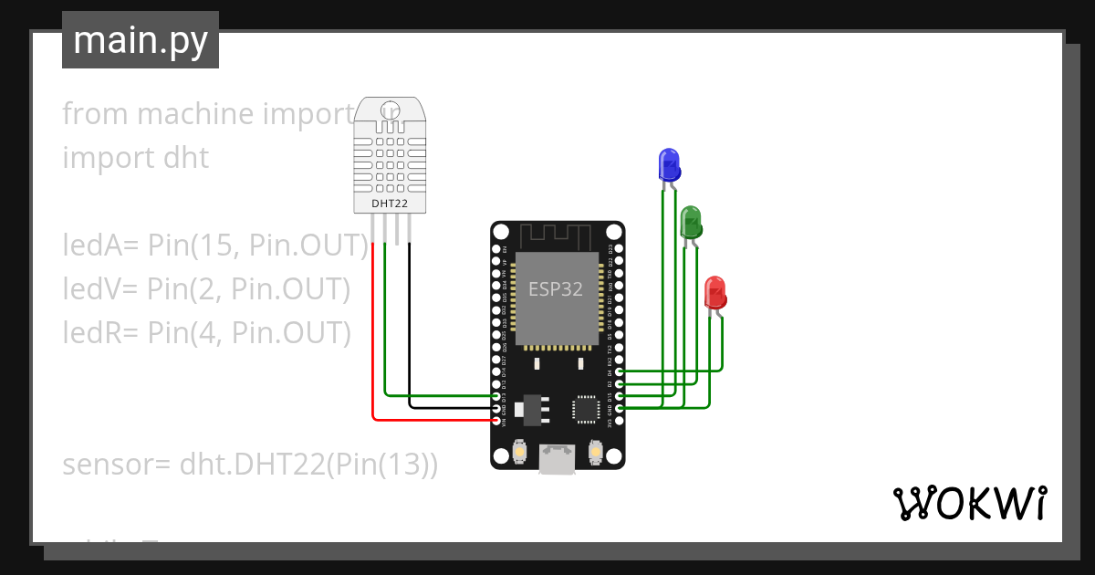 Temperatura Python Wokwi Esp32 Stm32 Arduino Simulator 3474