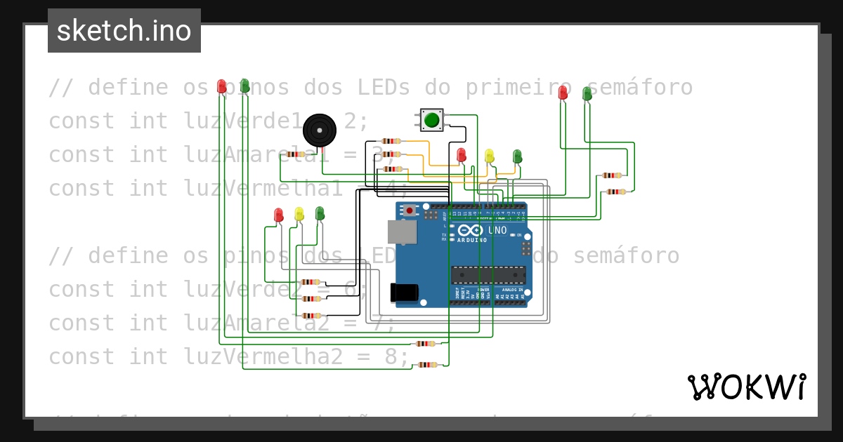 Atividade Prática 4 Experimento Simulador De Arduino Copy Copy Wokwi Esp32 Stm32 Arduino 9295