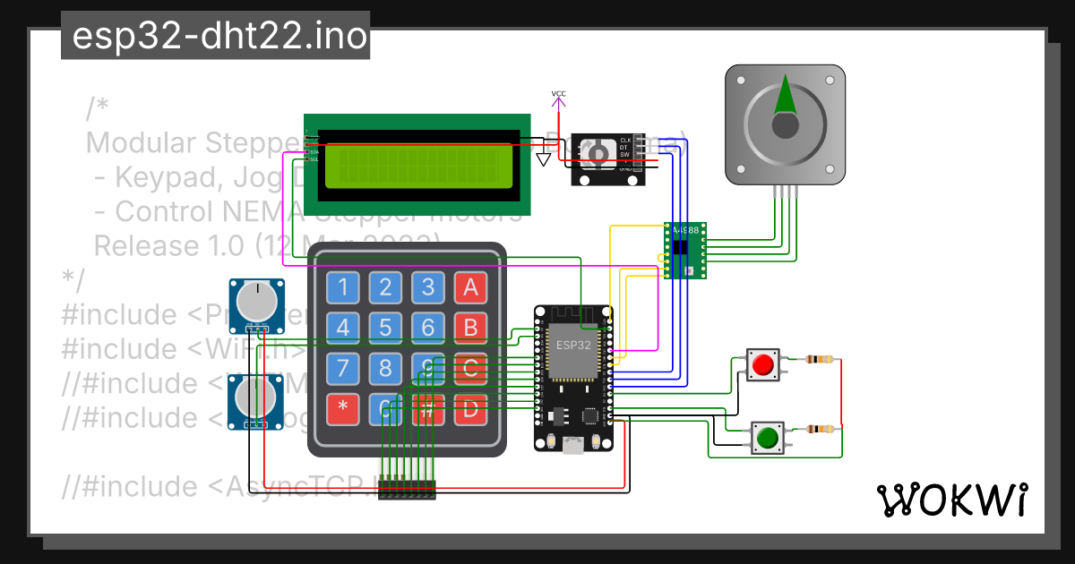 Wokwi - Online ESP32, STM32, Arduino Simulator